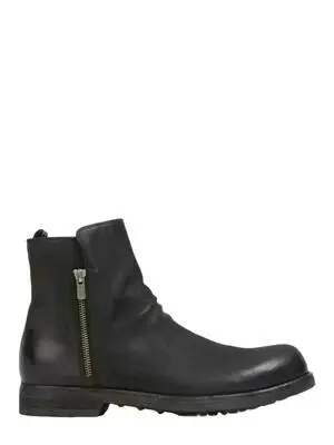 OFFICINE CREATIVE Side-zip Leather Boots