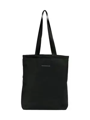 MAISON MARGIELA Logo-patch Zip-pocket Tote Bag