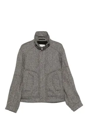 Dries Van Noten Wool Vince Jacket With A Relaxed Fit - Black