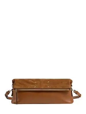 MAISON MARGIELA 5ac Soft Pouch" Cognac - Brown