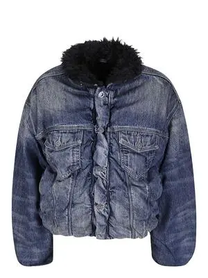 DIESEL® Diesel Denim Cotton Jacket Blue