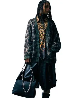 R13 Oversized Cardigan Multi