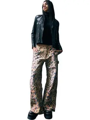 R13 D'arcy Flare Carpenter Pant Multi