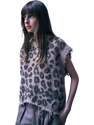 R13 Boyfriend Sweater Vest - Multi