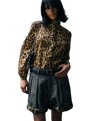 R13 Ruffle Blouse - Multi