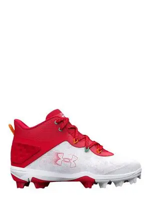 Under Armour Harper 8 Mid Rm Jr White - Red