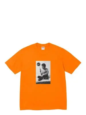 Supreme X Larry Clark Gun Tee 'orange' Orange