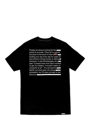 VERYRARE The Secret To Success Tee - Black