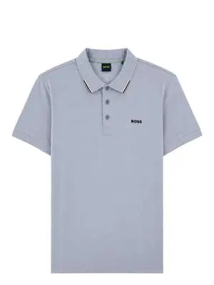 BOSS Boss Grey Polo Shirts Men