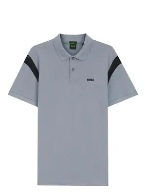 BOSS Grey Polo Shirts - Gray