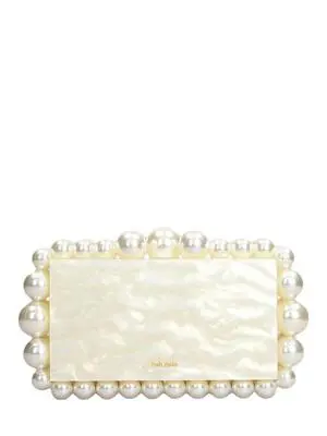Cult Gaia Neutrals Clutch Bags - Cream