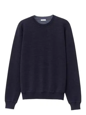 Iris Von Arnim Merino Sweater Reversible Midnigth/blu