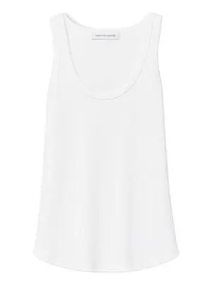 Iris Von Arnim Jersey Top White