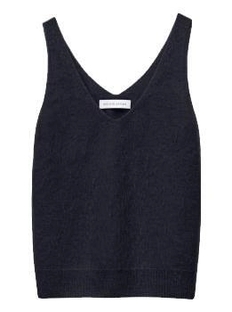 Iris Von Arnim Brushed Cashmere Sweater - Navy