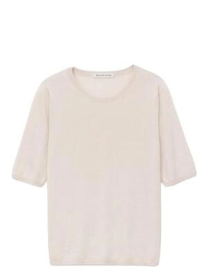 Iris Von Arnim Superfine Cashmere T-shirt - Alabaster