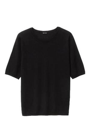 Iris Von Arnim Superfine Cashmere T-shirt - Black