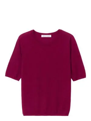 Iris Von Arnim Superfine Cashmere T-shirt - Ruby