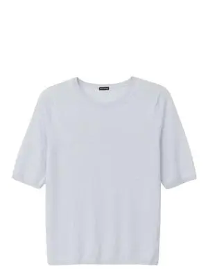 Iris Von Arnim Superfine Cashmere T-shirt - Silver