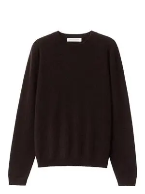 Iris Von Arnim Cashmere-silk Sweater - Chocolate