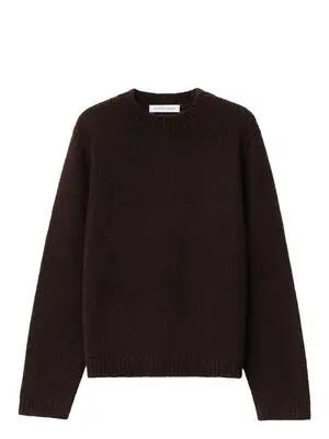 Iris Von Arnim Cashmere-Silk Sweater Chocolate