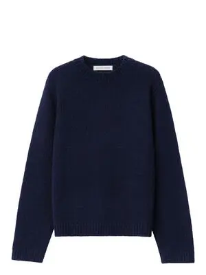 Iris Von Arnim Cashmere-Silk Sweater Midnight