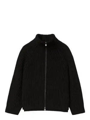 Iris Von Arnim Stonewashed Cashmere Cardigan Black