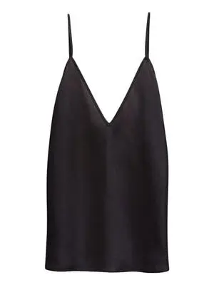 Iris Von Arnim Silk Top Navy