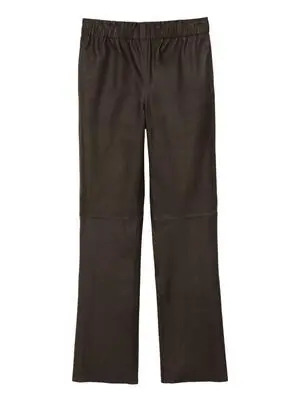 Iris Von Arnim Leather Trousers Chocolate