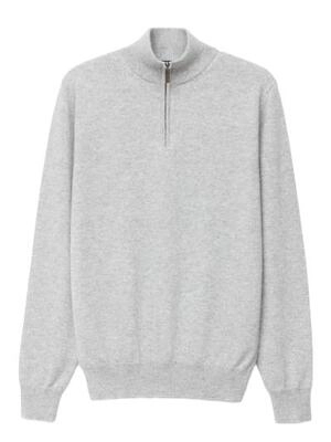Iris Von Arnim Cashmere Sweater - Silver