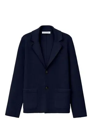 Iris Von Arnim Cashmere-silk Blazer - Midnight