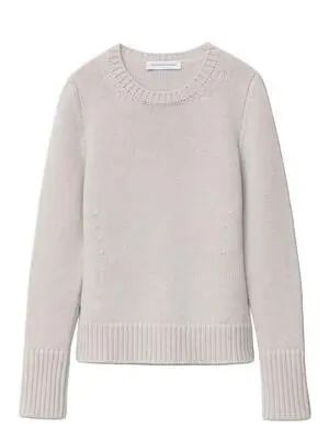 Iris Von Arnim Cashmere Sweater Chalk