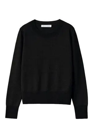 Iris Von Arnim Cashmere-Silk Sweater Black