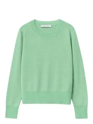 Iris Von Arnim Cashmere-Silk Sweater Mint