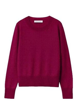 Iris Von Arnim Cashmere-silk Sweater - Ruby