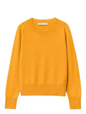 Iris Von Arnim Cashmere-Silk Sweater Soleil