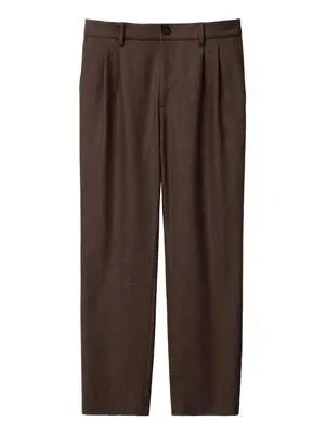 Iris Von Arnim Pleated Trousers Espresso