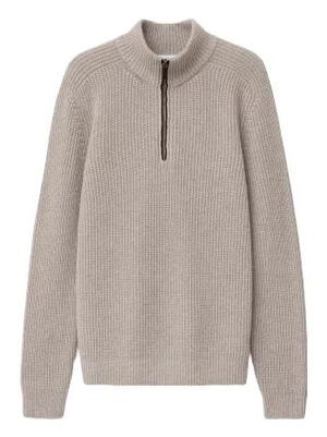 Iris Von Arnim Cashmere Troyer - Pebble