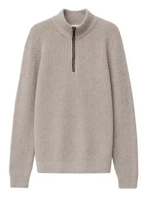 Iris Von Arnim Cashmere Troyer - Pebble