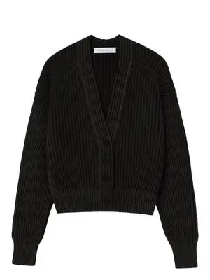 Iris Von Arnim Cashmere Cardigan Black