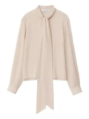 Iris Von Arnim Silk Blouse Alabaster