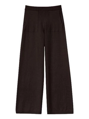 Iris Von Arnim Cashmere-silk Trousers - Chocolate