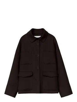 Iris Von Arnim Doubleface Jacket - Chocolate