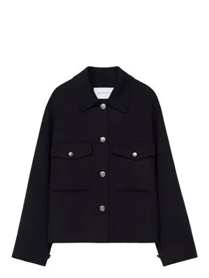 Iris Von Arnim Doubleface Jacket - Navy