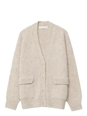 Iris Von Arnim Wool-cashmere Cardigan - Alabaster