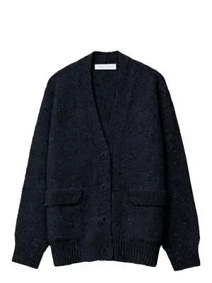Iris Von Arnim Wool-cashmere Cardigan - Navy