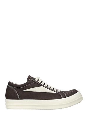 Rick Owens Vintage Leather Trainers - Grey