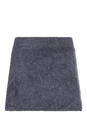 Rails Gayle Wool And Cashmere Mini Skirt - Charcoal