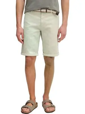 LINDBERGH Belted Chino Shorts - Neutrals