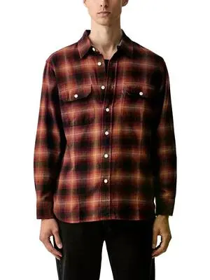 LEVI'S Classic Worker Check-pattern Shirt - Red