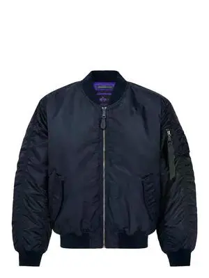 Alpha Industries Ma-1 Ultraviolet Bomber Jacket - Blue